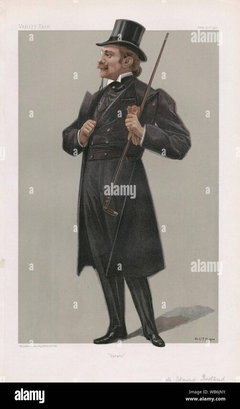 Edmond eugene alexis rostand hi-res stock photography and images - Alamy