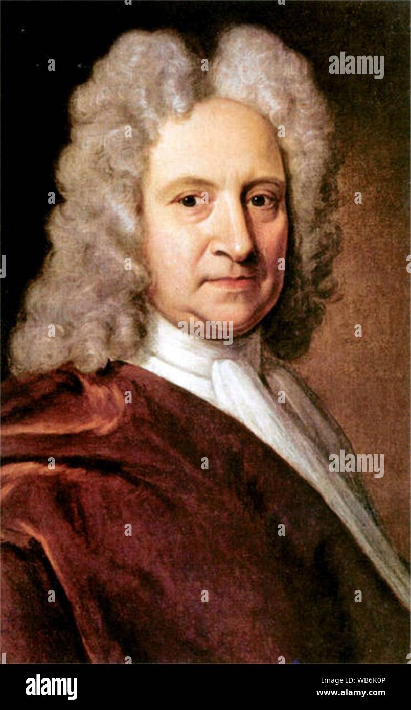 Edmond Halley 072 old version Stock Photo - Alamy