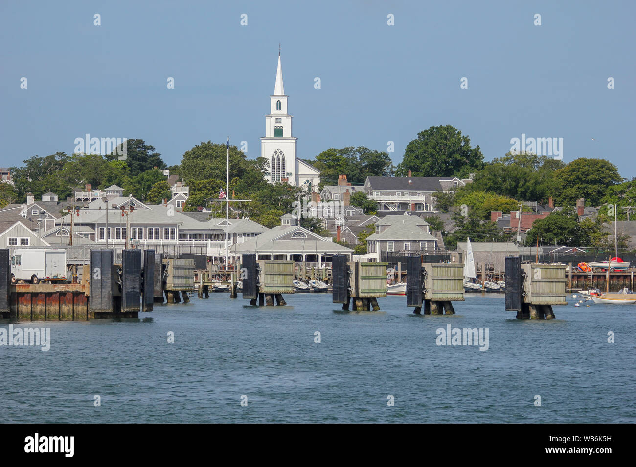 Harbour nantucket island cape cod hi-res stock photography and images ...