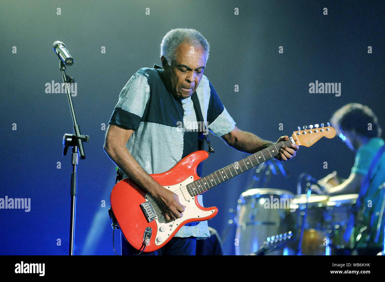 Rio de Janeiro, Brazil, December 25, 2012. Singer Gilberto Gil, during ...