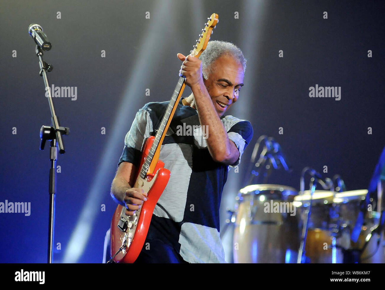 Rio de Janeiro, Brazil, December 25, 2012. Singer Gilberto Gil, during ...