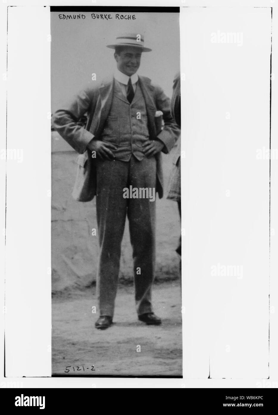 Edmund Burke Roche Stock Photo - Alamy