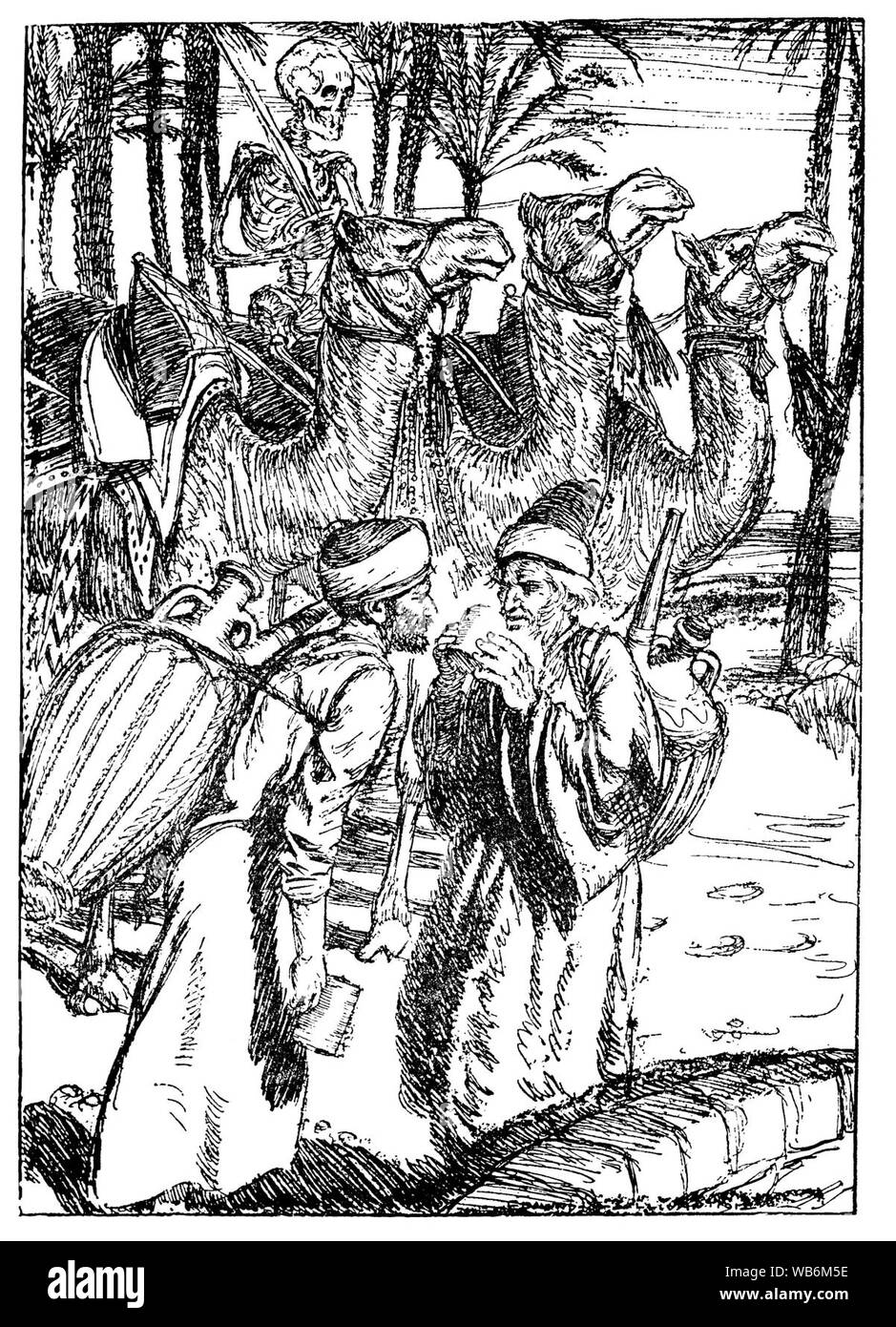 Edmund J Sullivan Illustrations to The Rubaiyat of Omar Khayyam First ...