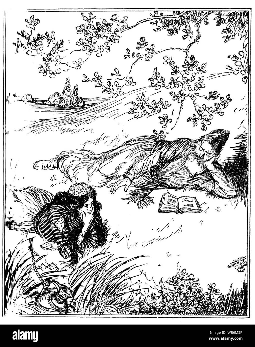 Edmund J Sullivan Illustrations to The Rubaiyat of Omar Khayyam First ...