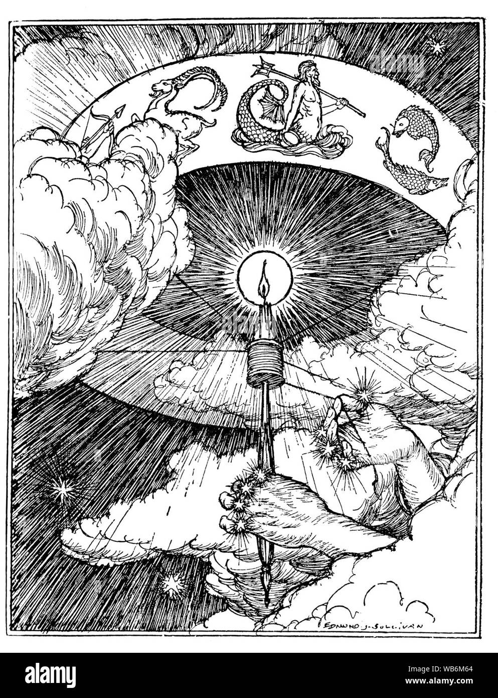 Edmund J Sullivan Illustrations to The Rubaiyat of Omar Khayyam First ...