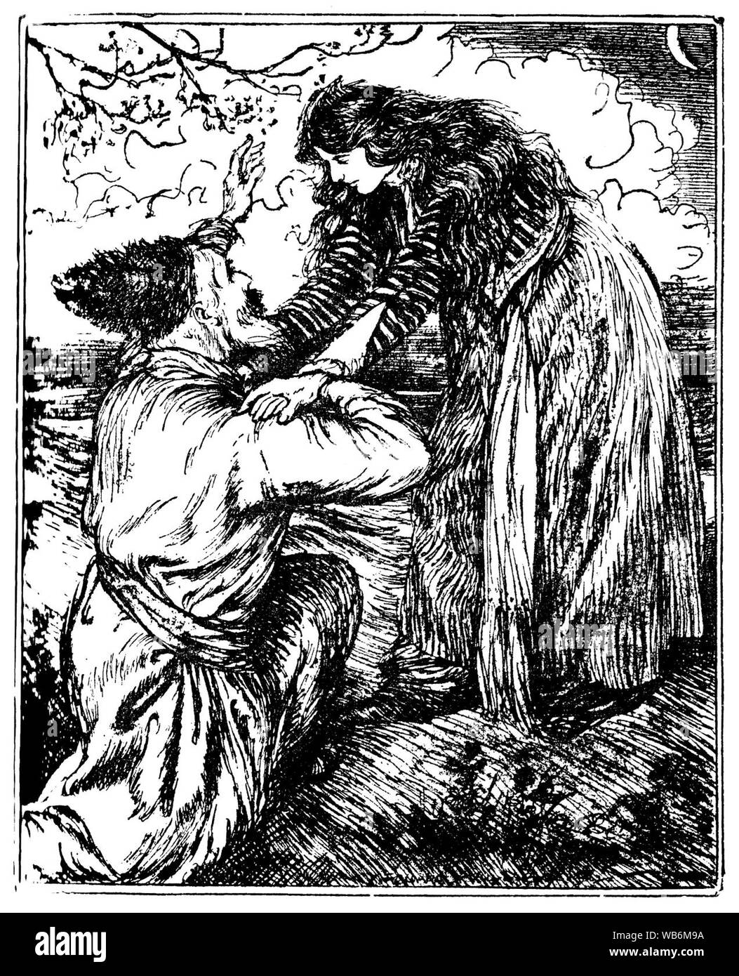 Edmund J Sullivan Illustrations to The Rubaiyat of Omar Khayyam First ...