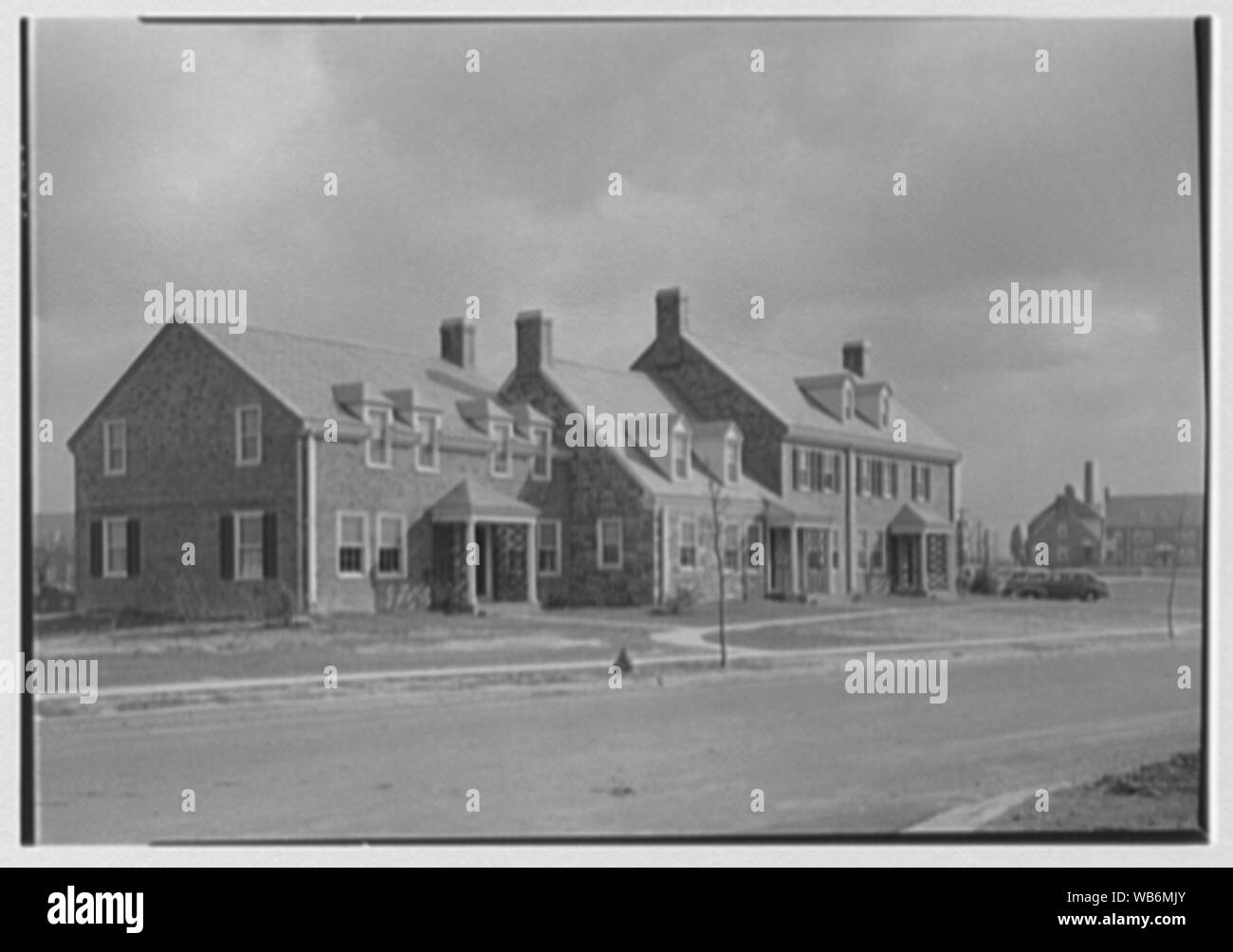 Fairlington Houses, Arlington, Virginia. Abstract/medium: Gottscho ...