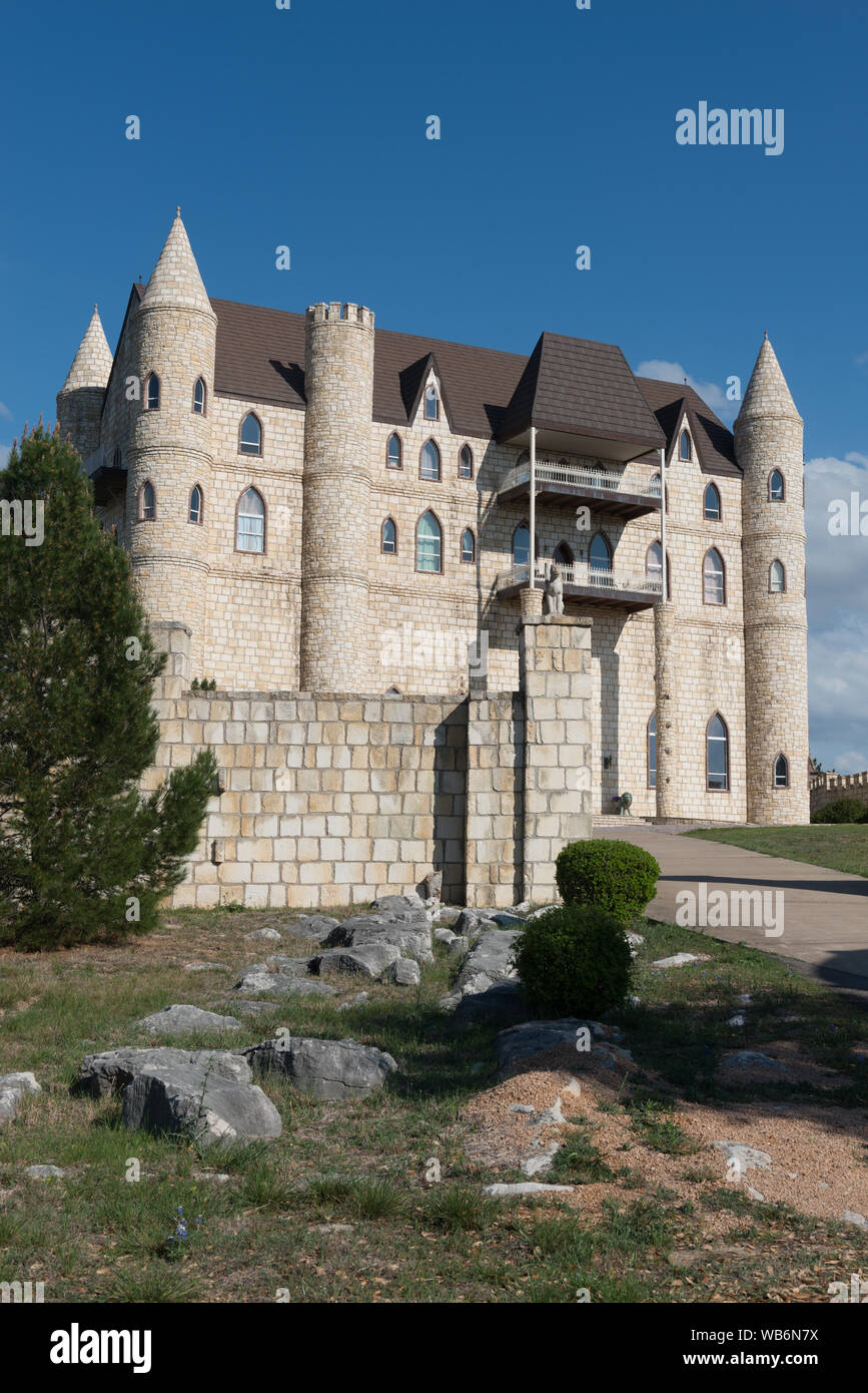 Falkenstein Castle, built from scratch as a residence by Kim and Terry ...