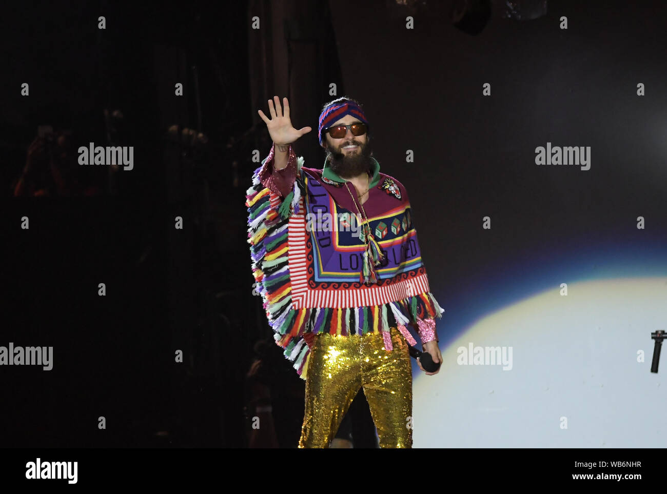 Rio de Janeiro, September 24, 2017. Singer Jared Leto of the band ...