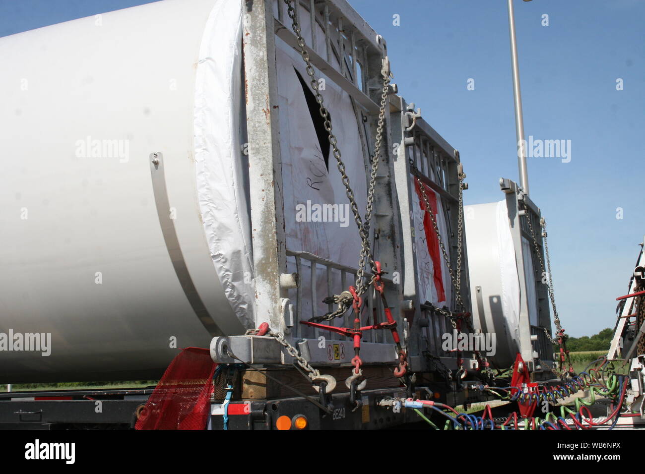 Wind Turbine Blades Stock Photo - Alamy