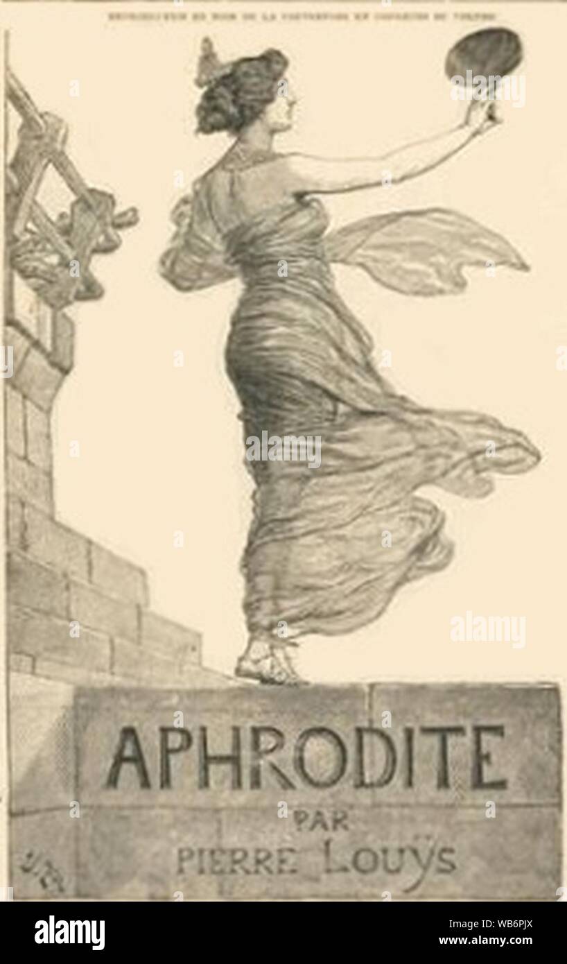 Edouard Zier illustration for Pierre Louys Aphrodite Stock Photo - Alamy
