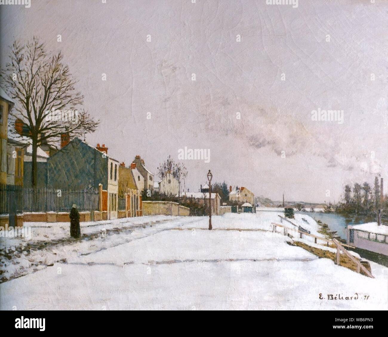 The quai du pothuis a pontoise hi-res stock photography and images - Alamy