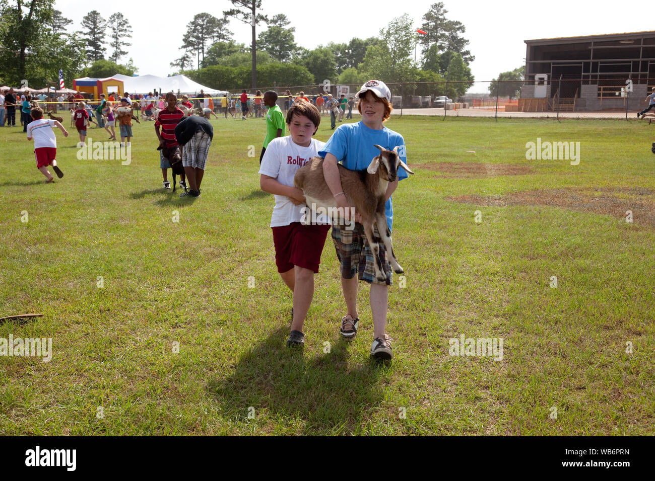 Family Day on the grounds of the Alabama River Pulp Company in ...