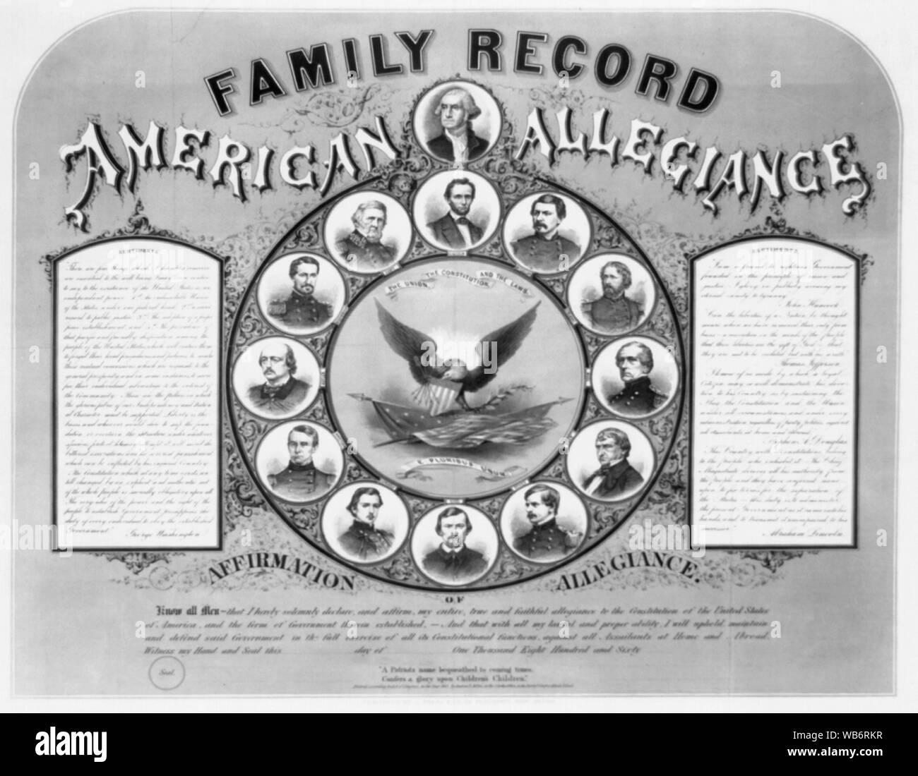 Military family history hi-res stock photography and images - Alamy
