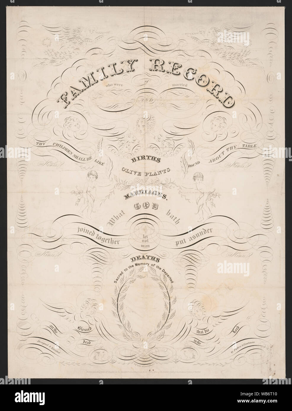 Family record, New York Stock Photo - Alamy