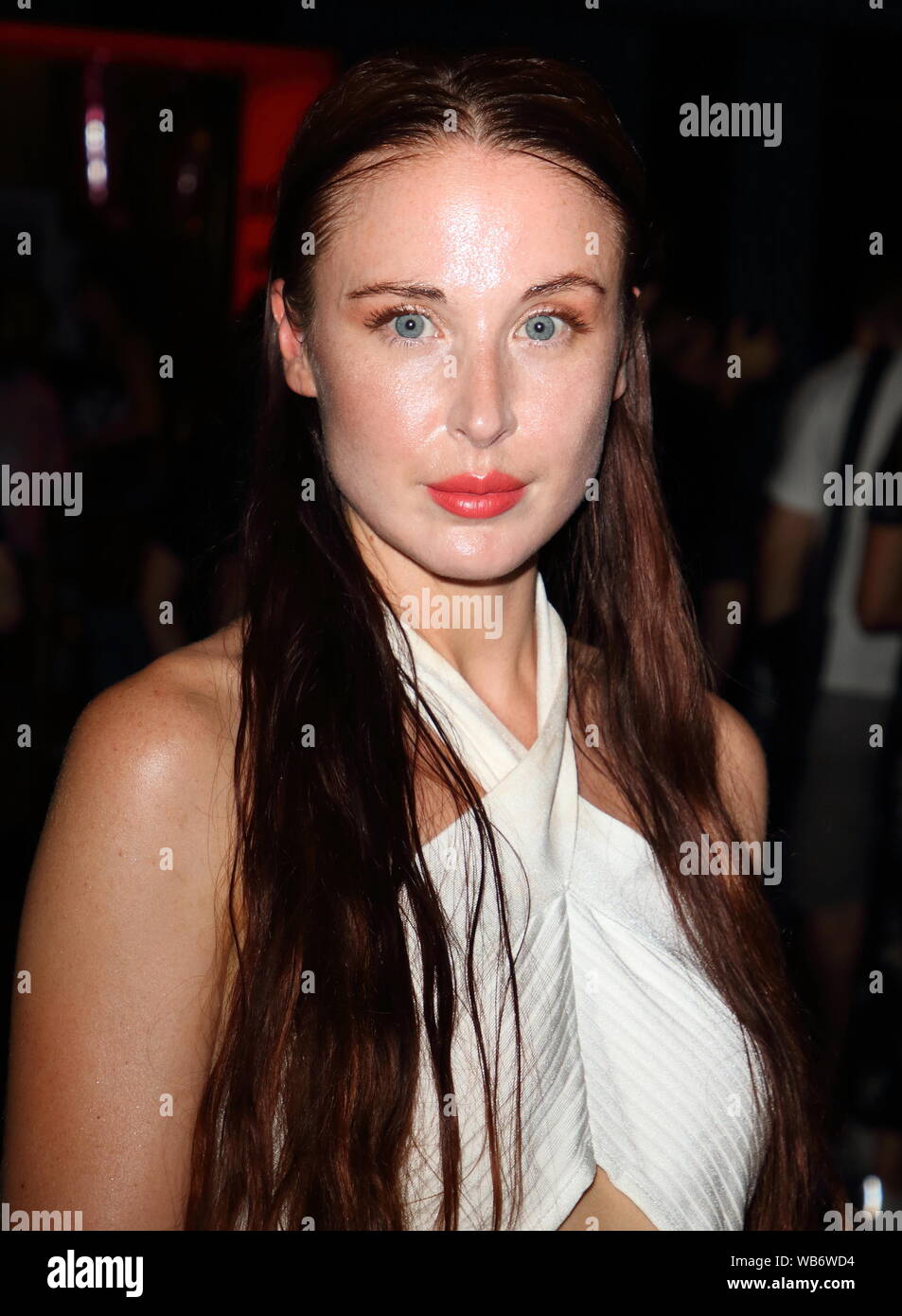 Rebecca Calienda attends the Day Three of Frightfest 2019 at the ...