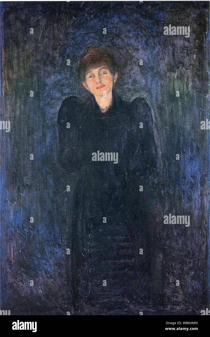 Edvard Munch - Dagny Juel Przybyszewska Stock Photo - Alamy