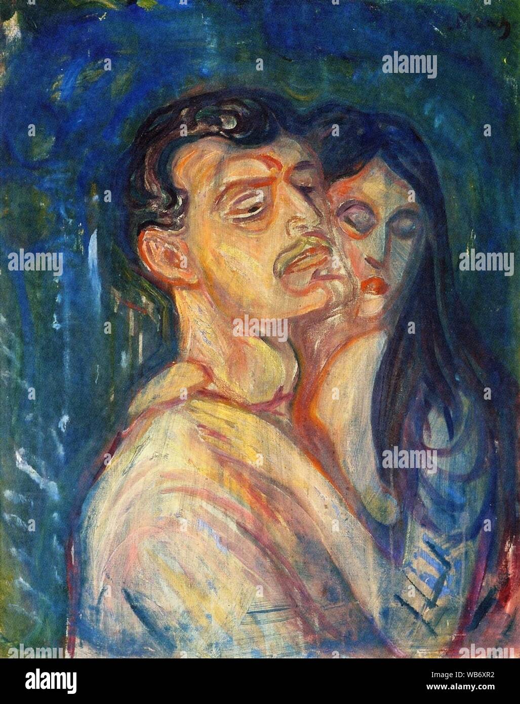 Edvard Munch - Head by Head Stock Photo - Alamy