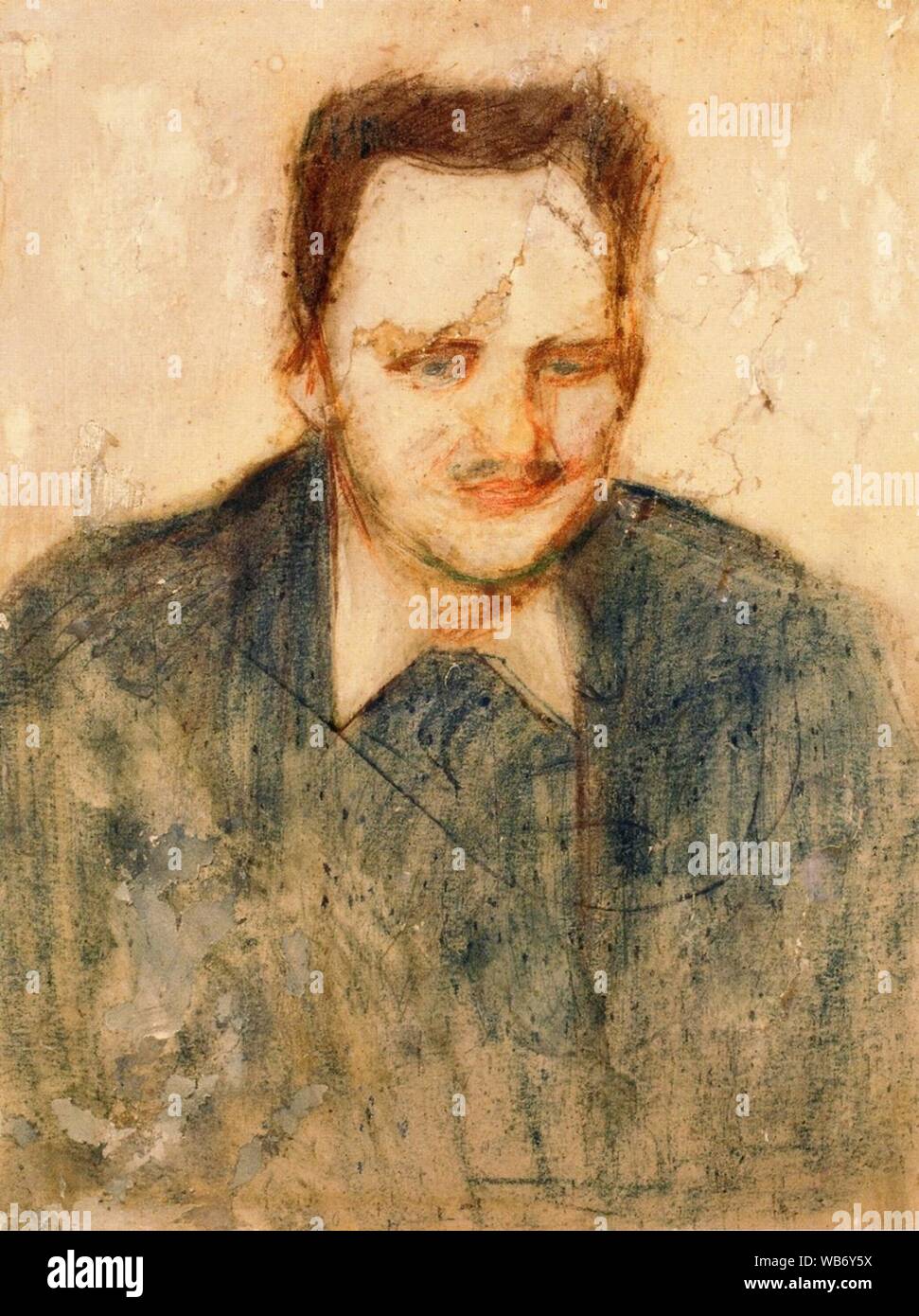 Edvard munch and portrait hi-res stock photography and images - Alamy