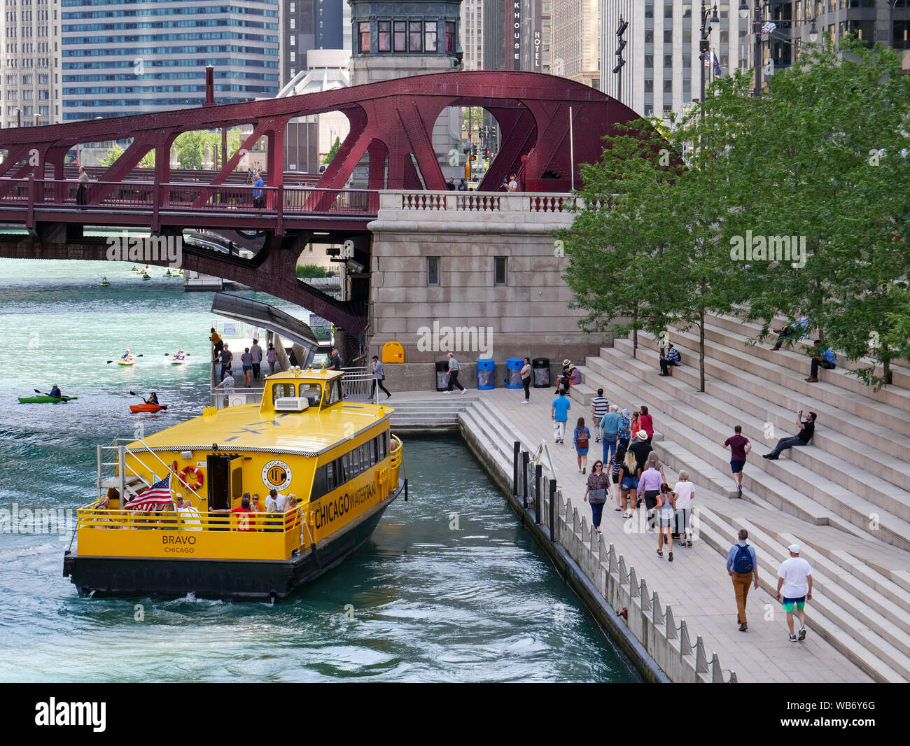 Water taxi dock hi-res stock photography and images - Alamy