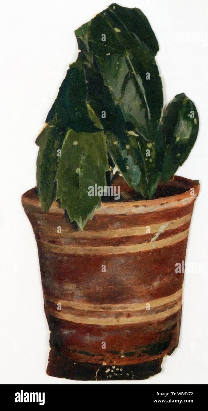 Edvard Munch - Potted Plant Stock Photo - Alamy