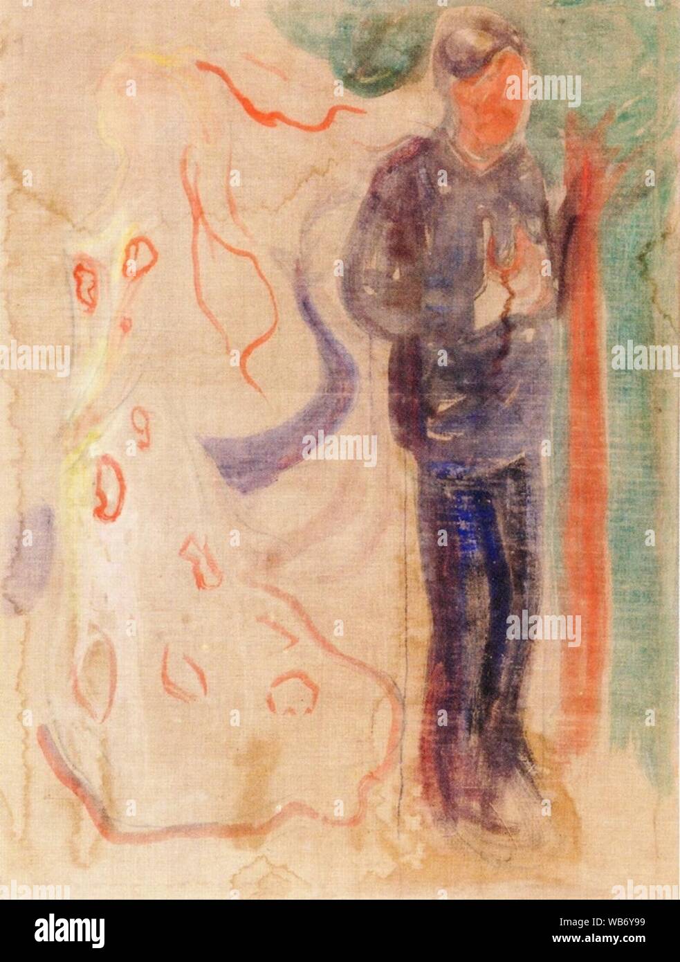 Edvard Munch - Separation (1 Stock Photo - Alamy