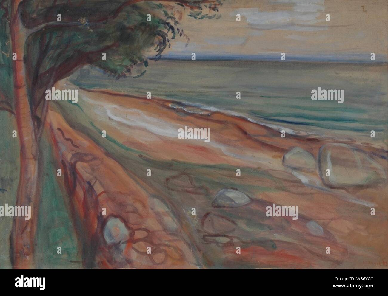 Edvard munch edvard munch beach hi-res stock photography and images - Alamy