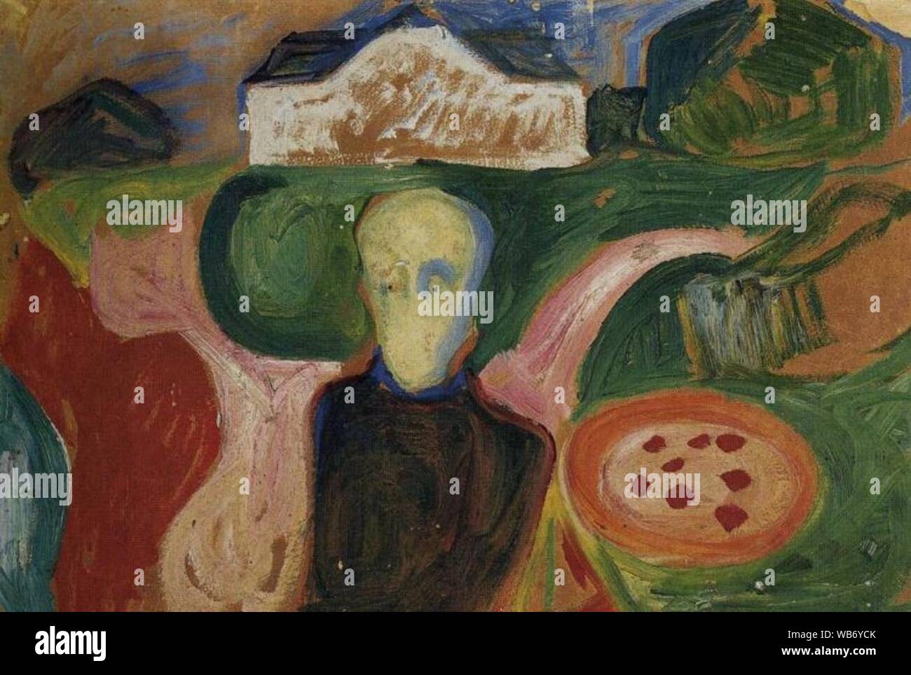 Edvard Munch - Symbolic Motif Stock Photo - Alamy