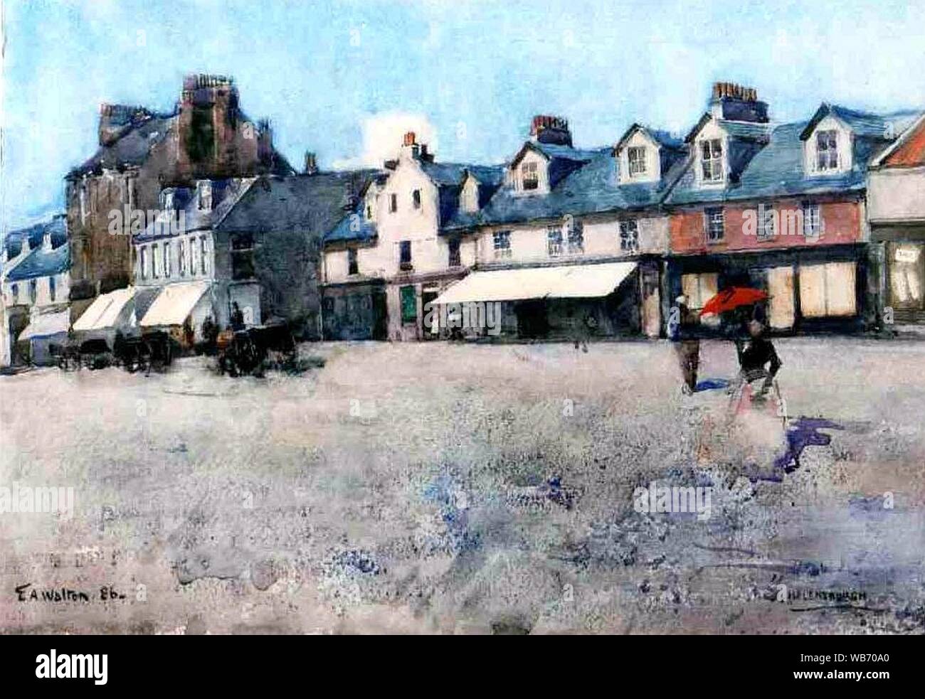 Edward Arthur Walton - Helensburgh 1886 Stock Photo - Alamy