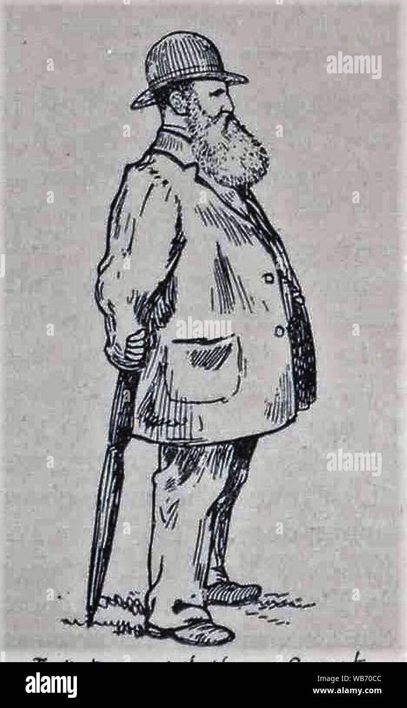 Edward Augustus Freeman drawing Stock Photo - Alamy