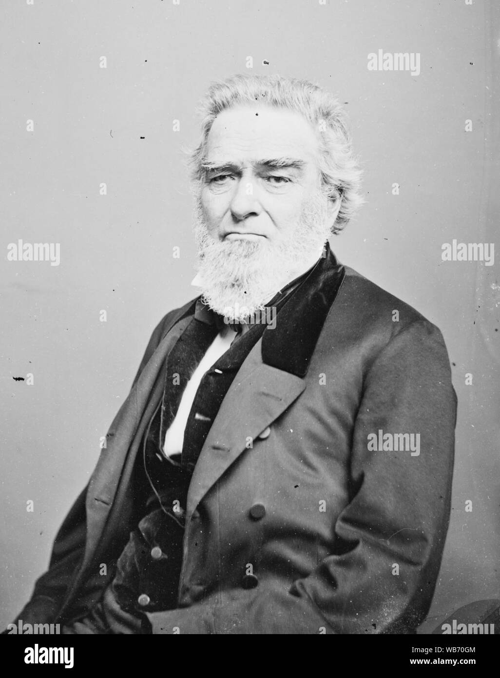 Edward Bates (1793–1869) - Brady-Handy Stock Photo - Alamy