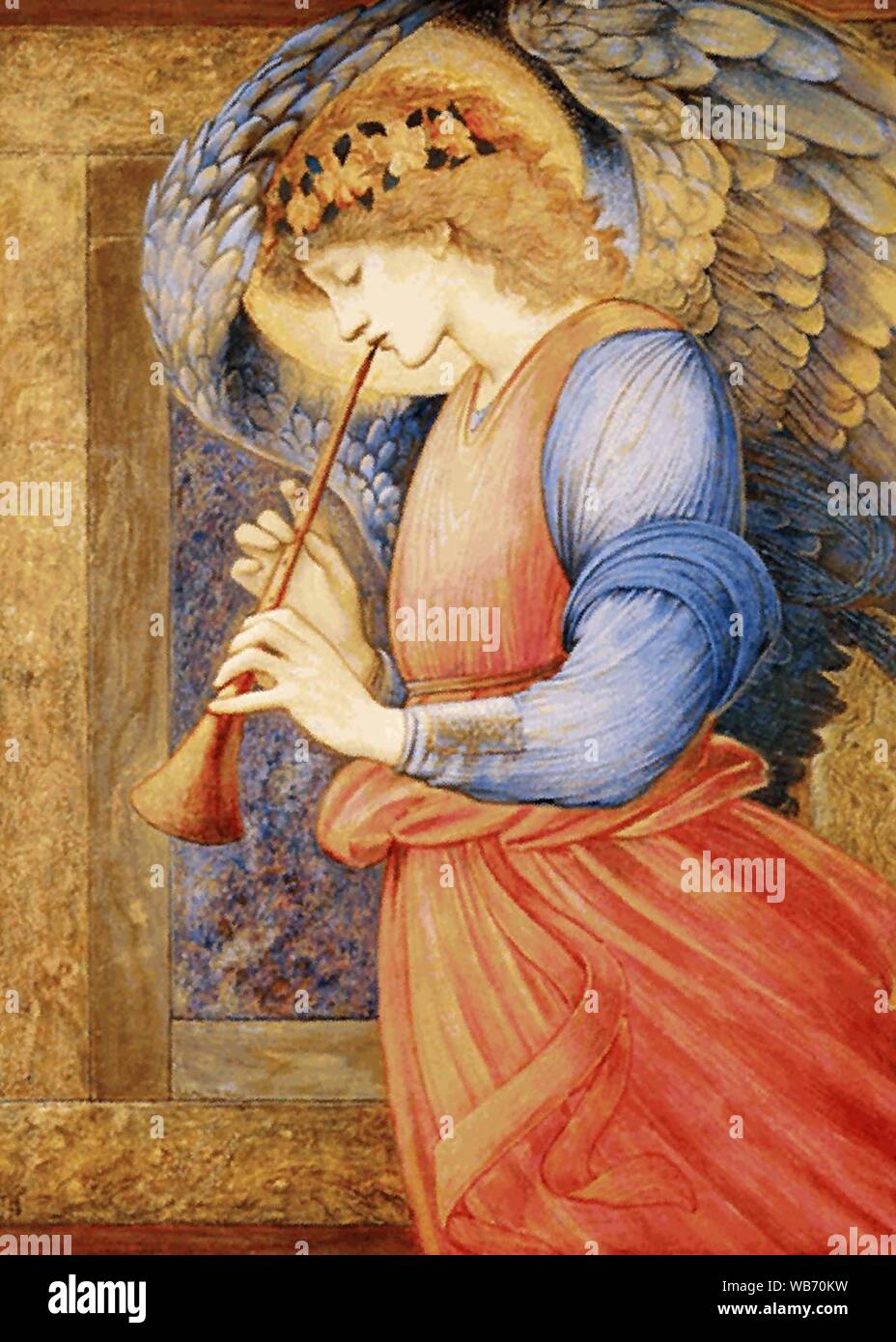 Edward burne jones angel hi-res stock photography and images - Alamy