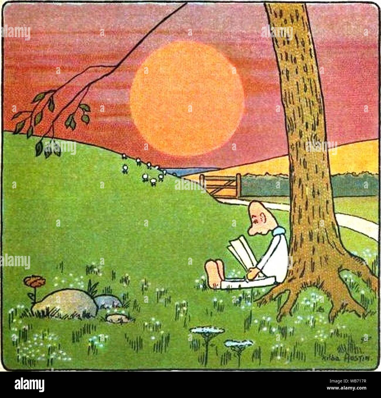 Edward Buttoneye and his adventures pg 11 Stock Photo - Alamy