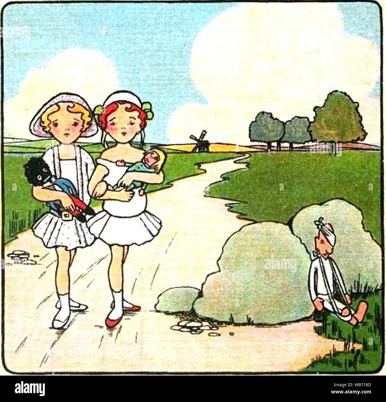 Edward Buttoneye and his adventures pg 20 Stock Photo - Alamy