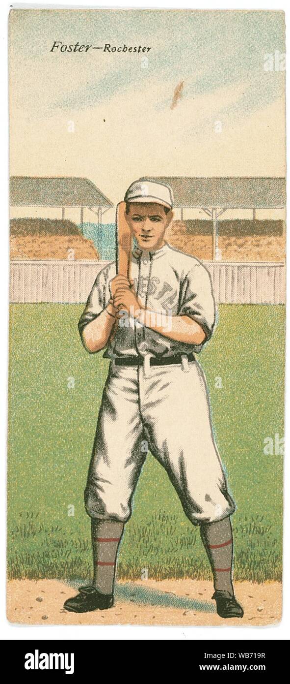 Edward C. Foster-Joseph Ward, Rochester Team, baseball card portrait ...