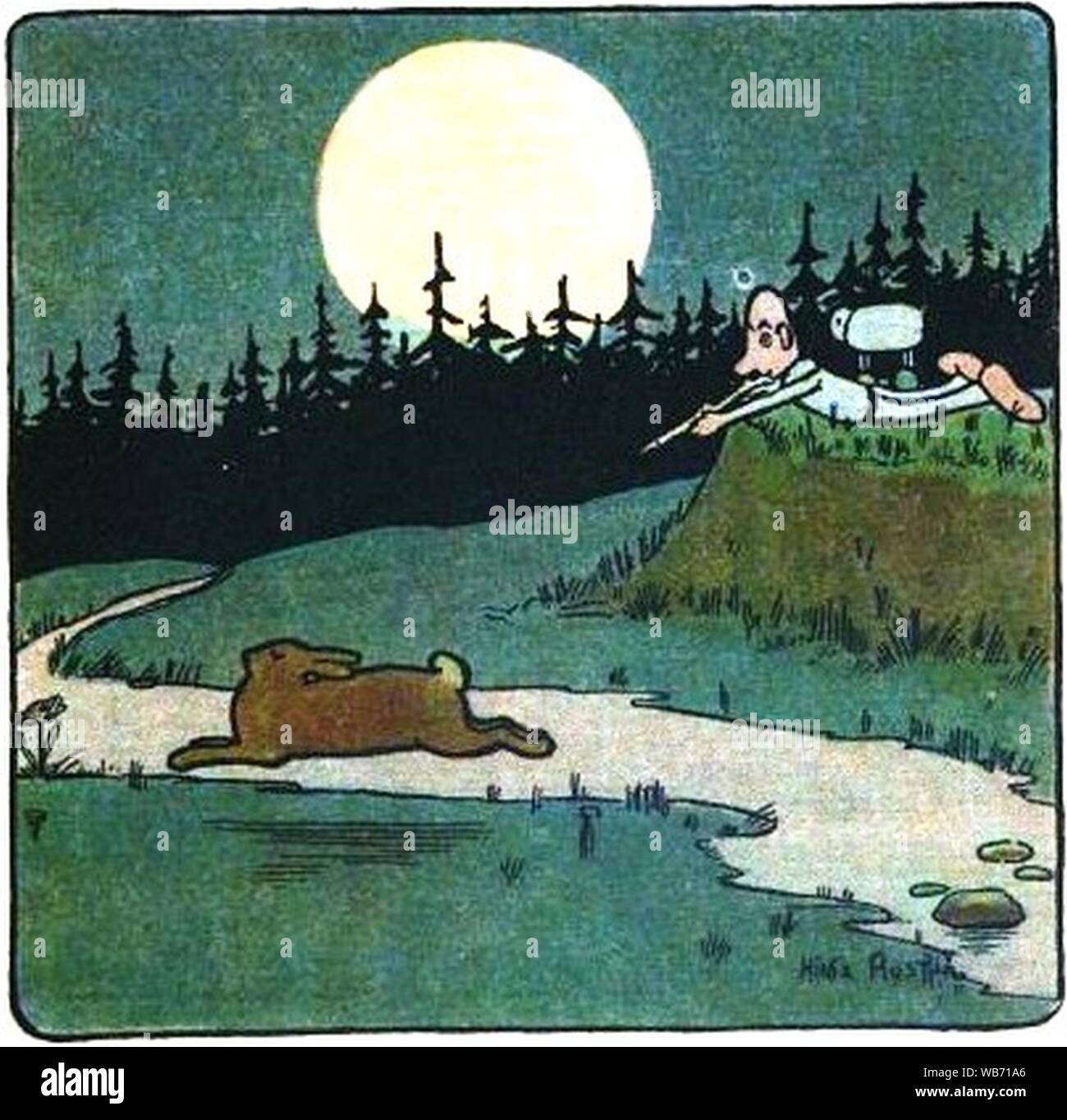 Edward Buttoneye and his adventures pg 47 Stock Photo - Alamy