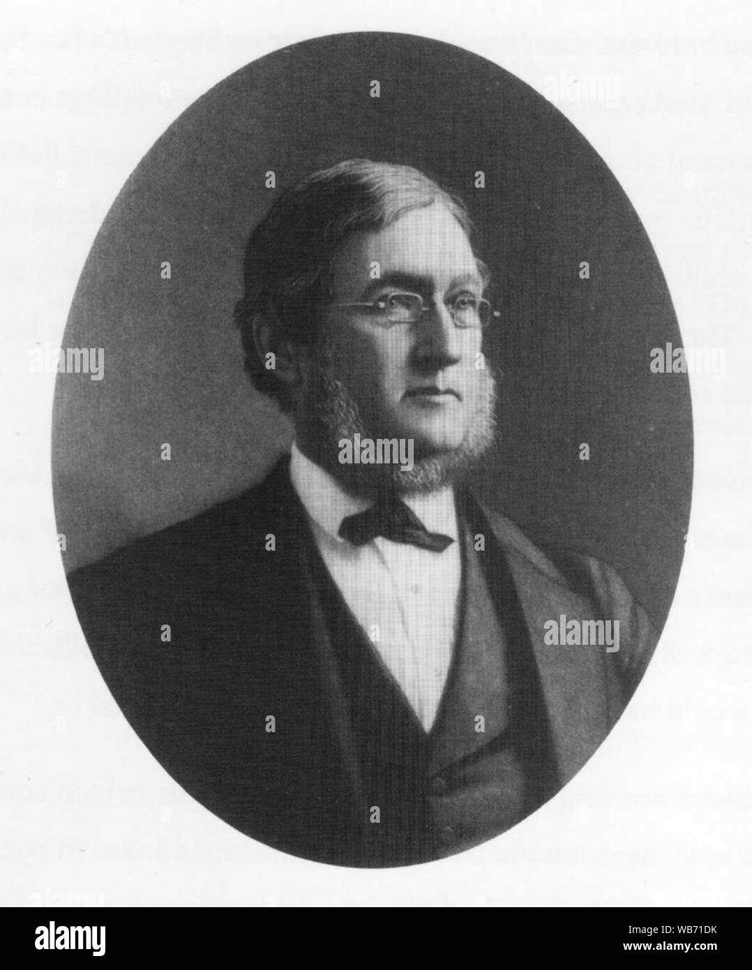 Edward Clark 1850 Stock Photo - Alamy
