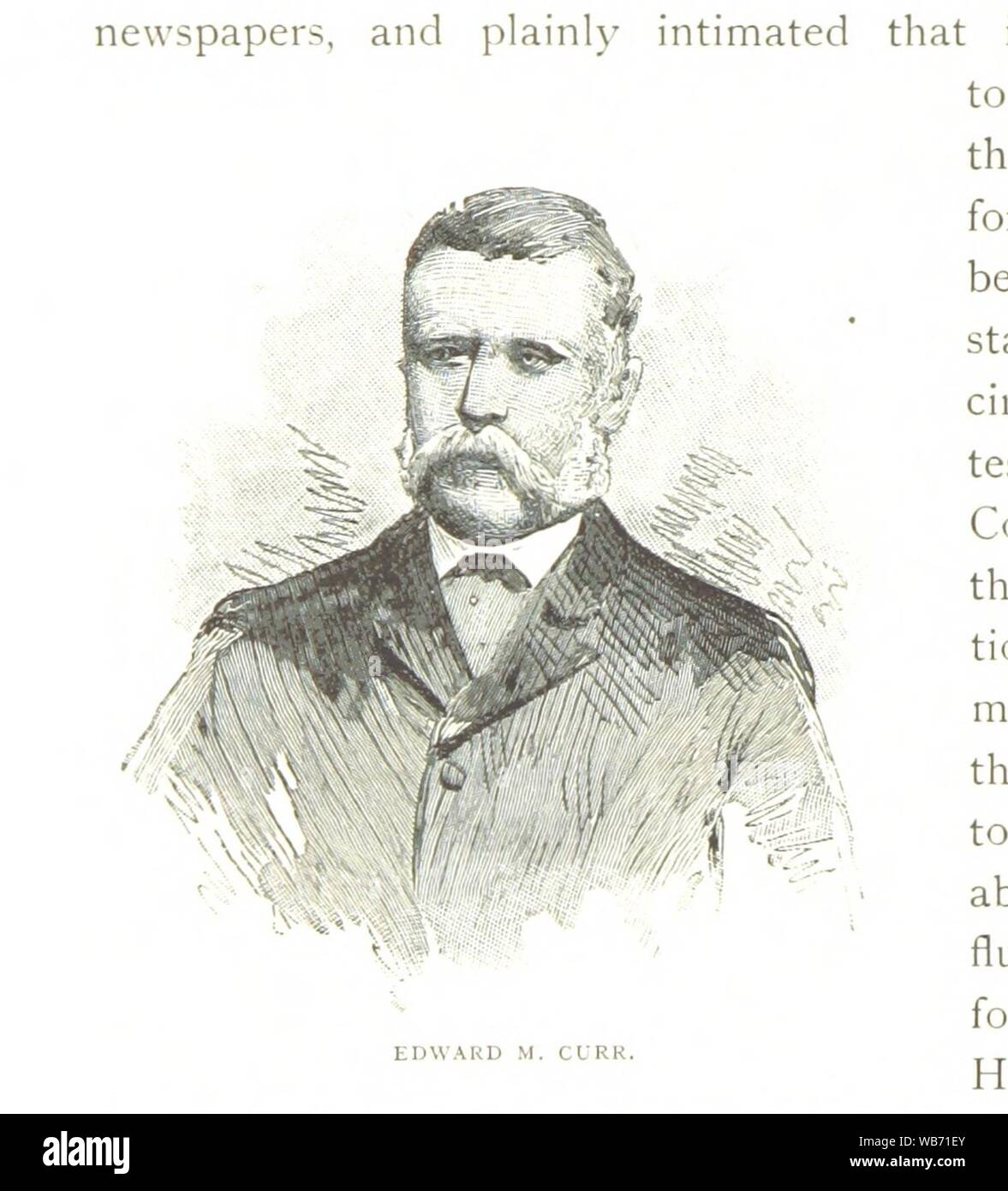 Edward curr hi-res stock photography and images - Alamy