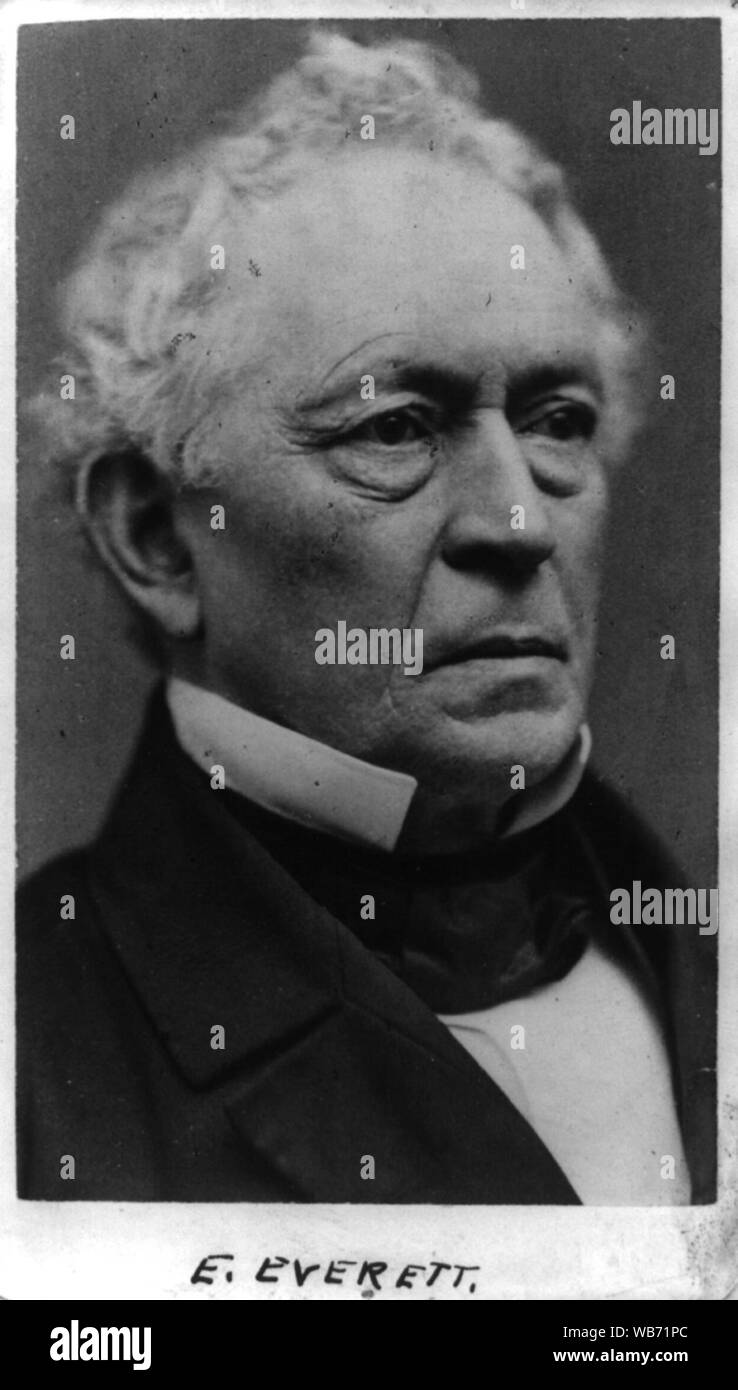 Edward everett Black and White Stock Photos & Images - Alamy