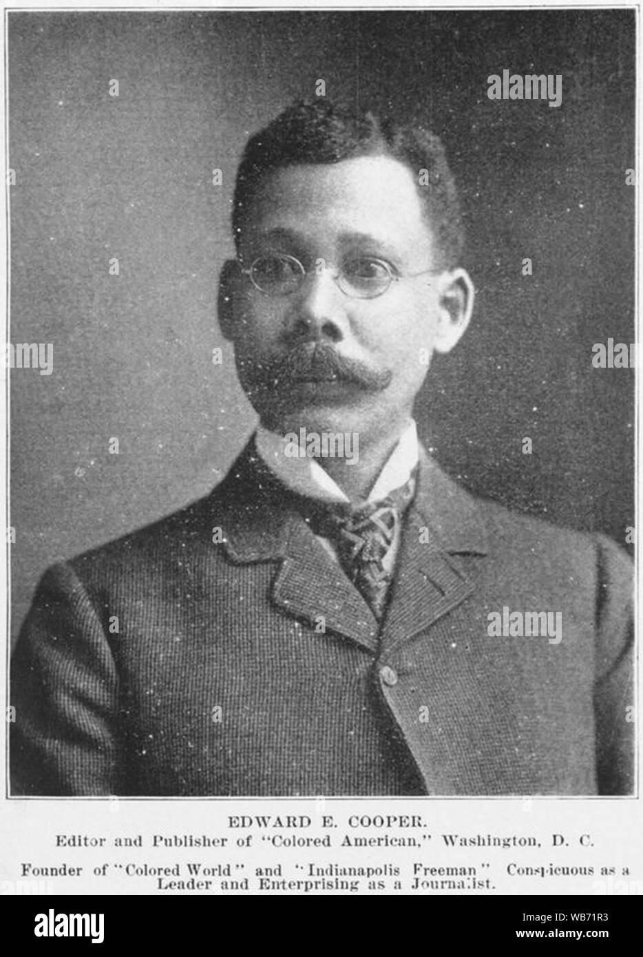 Edward Elder Cooper Stock Photo - Alamy
