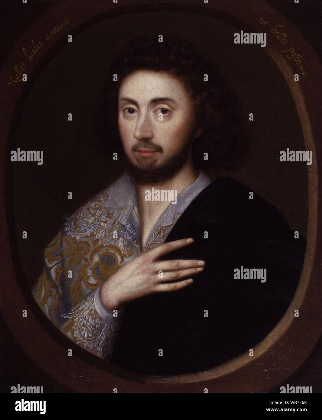 Edward Herbert, 1st Baron Herbert of Cherbury by Isaac Oliver Stock ...