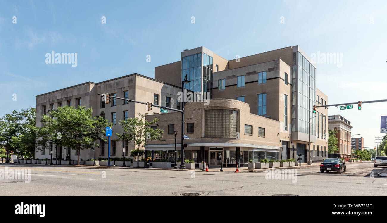 Federal Building and U.S. Courthouse, Erie, Pennsylvania Stock Photo ...