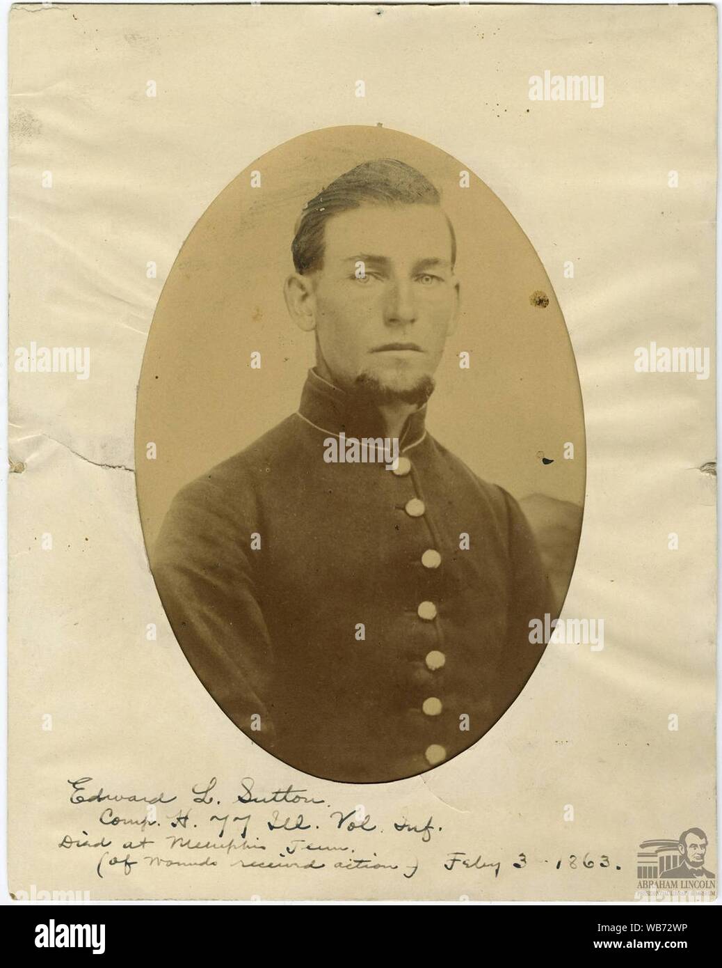 Edward L. Sutton (ALP BIB 977 Stock Photo - Alamy