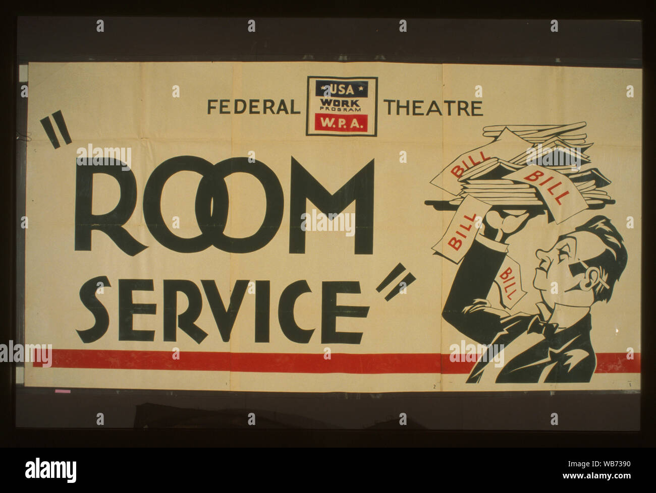 Federal Theatre [presents] Room service Abstract: Poster for Federal ...