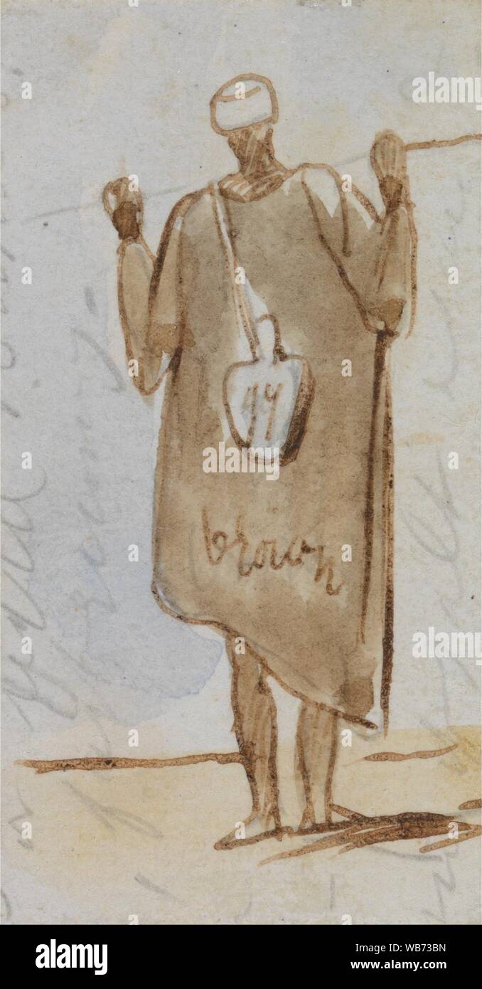 Edward Lear - Egyptian Man Stock Photo - Alamy