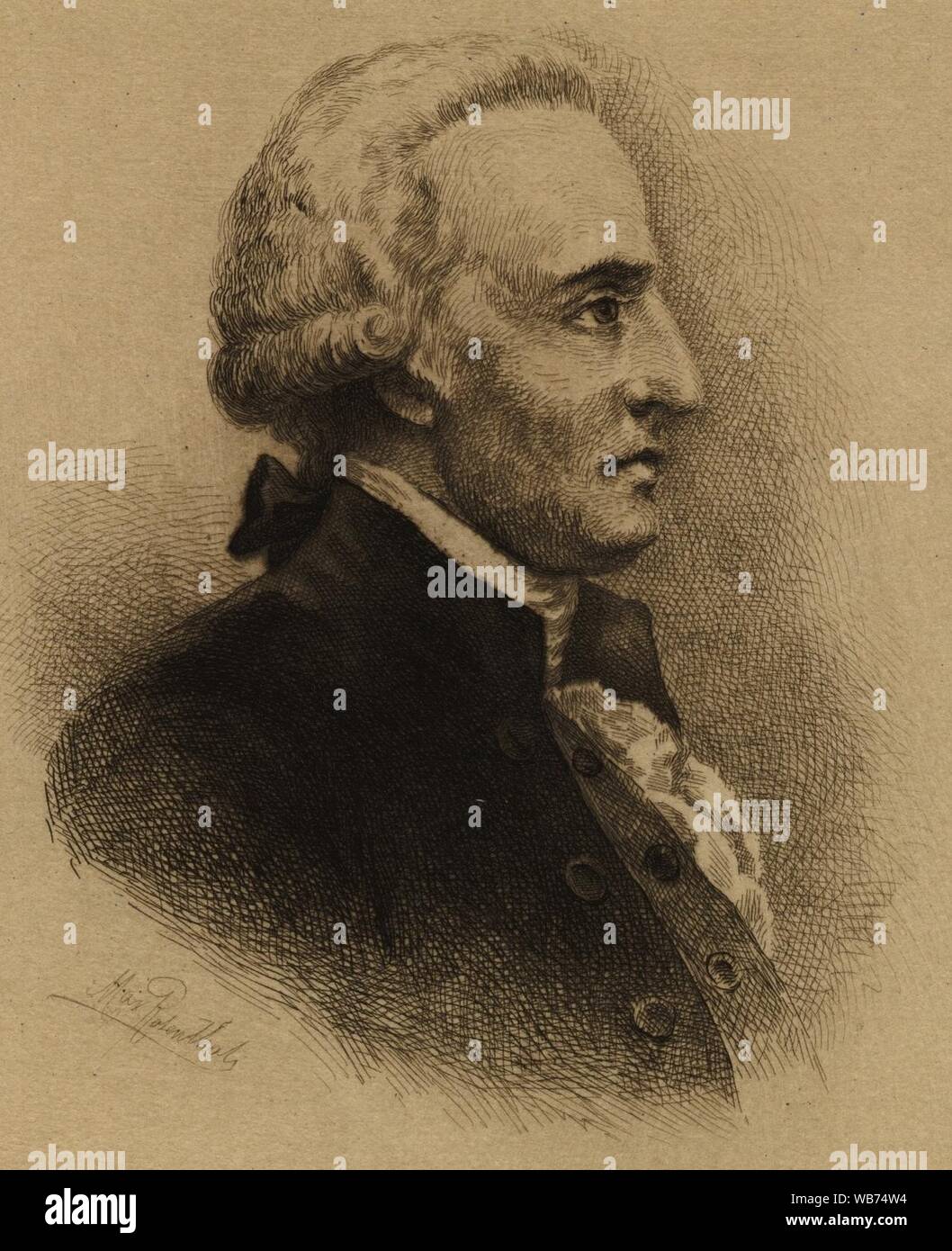 Edward Lloyd, member of the Continental Congress Stock Photo - Alamy