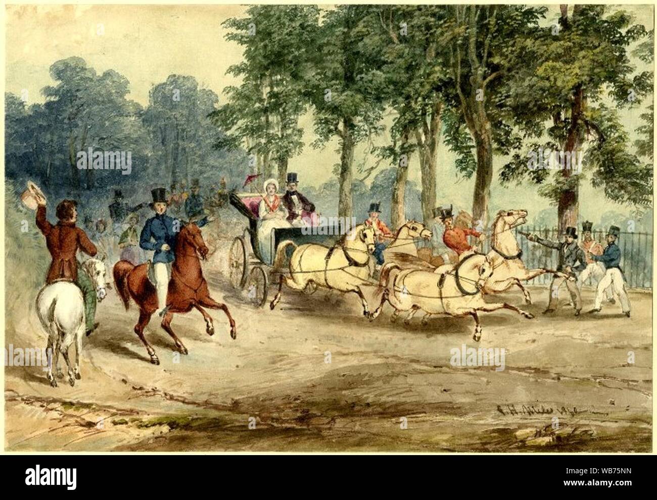 Edward Oxford's assassination attempt on Queen Victoria G.H.Miles ...