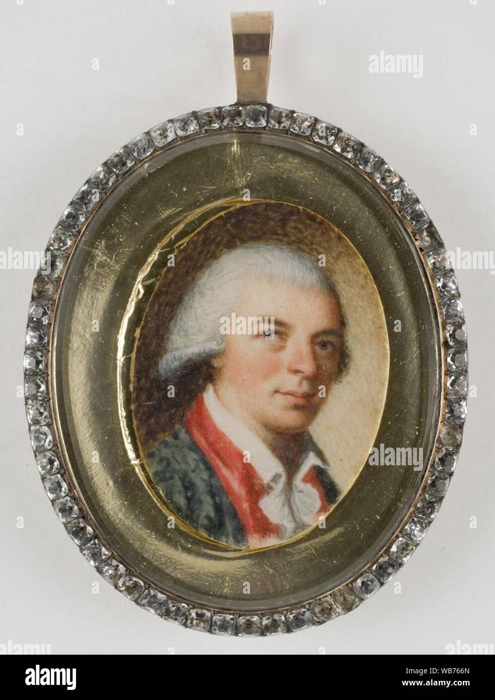 Edward Savage self-portrait Stock Photo - Alamy