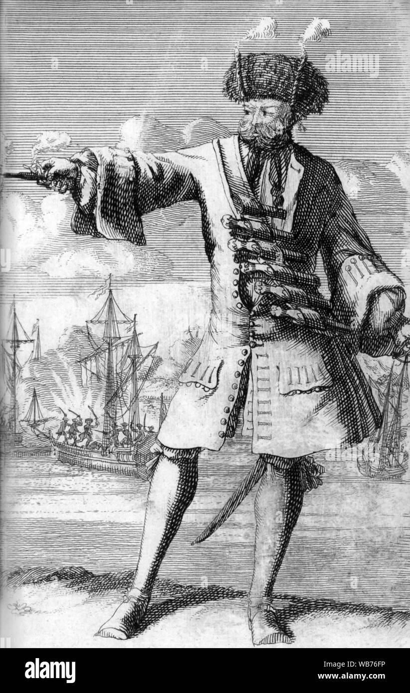 Edward thatch hi-res stock photography and images - Alamy