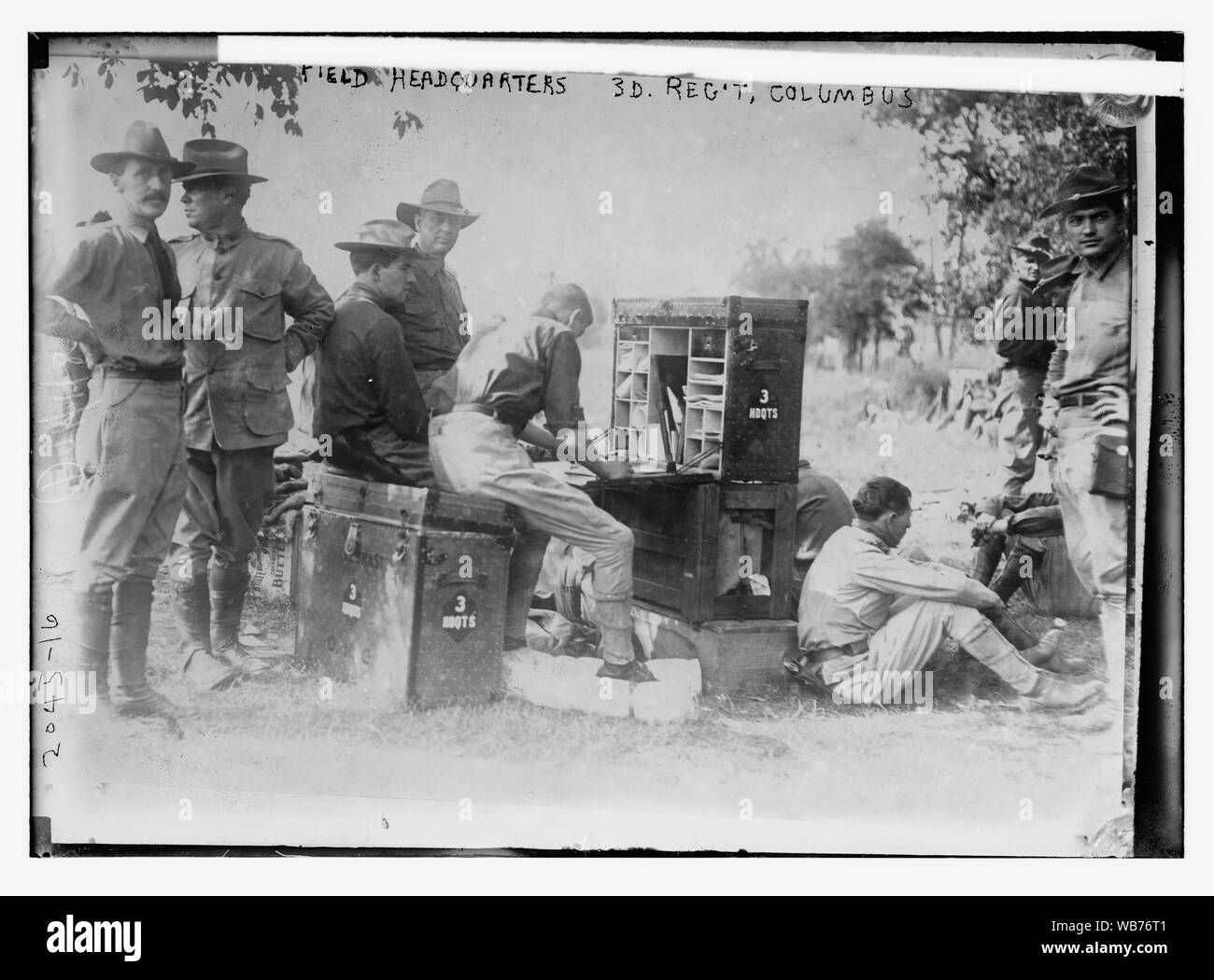 Field Headquarters, 3rd Reg't. Columbus. Abstract/medium: 1 negative ...